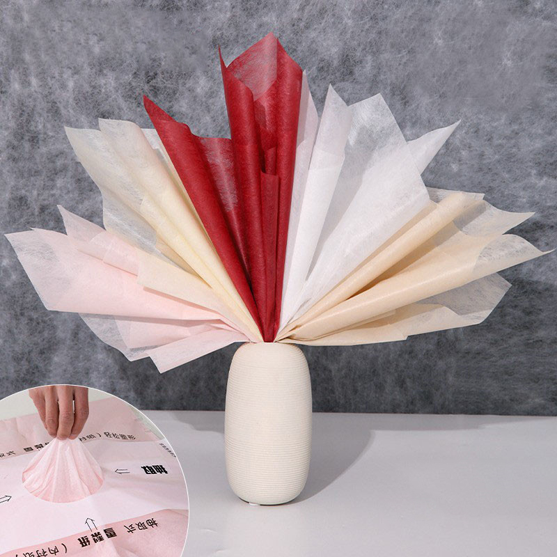 40pcs Gift Tissue Paper Wrapped Flower Paper Extraction packaging ...