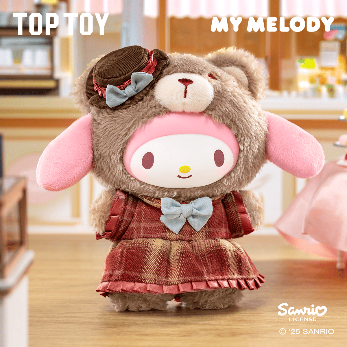 MINISO TOP TOY Sanrio characters Afternoon Tea Vinyl Plush Blind Box ...