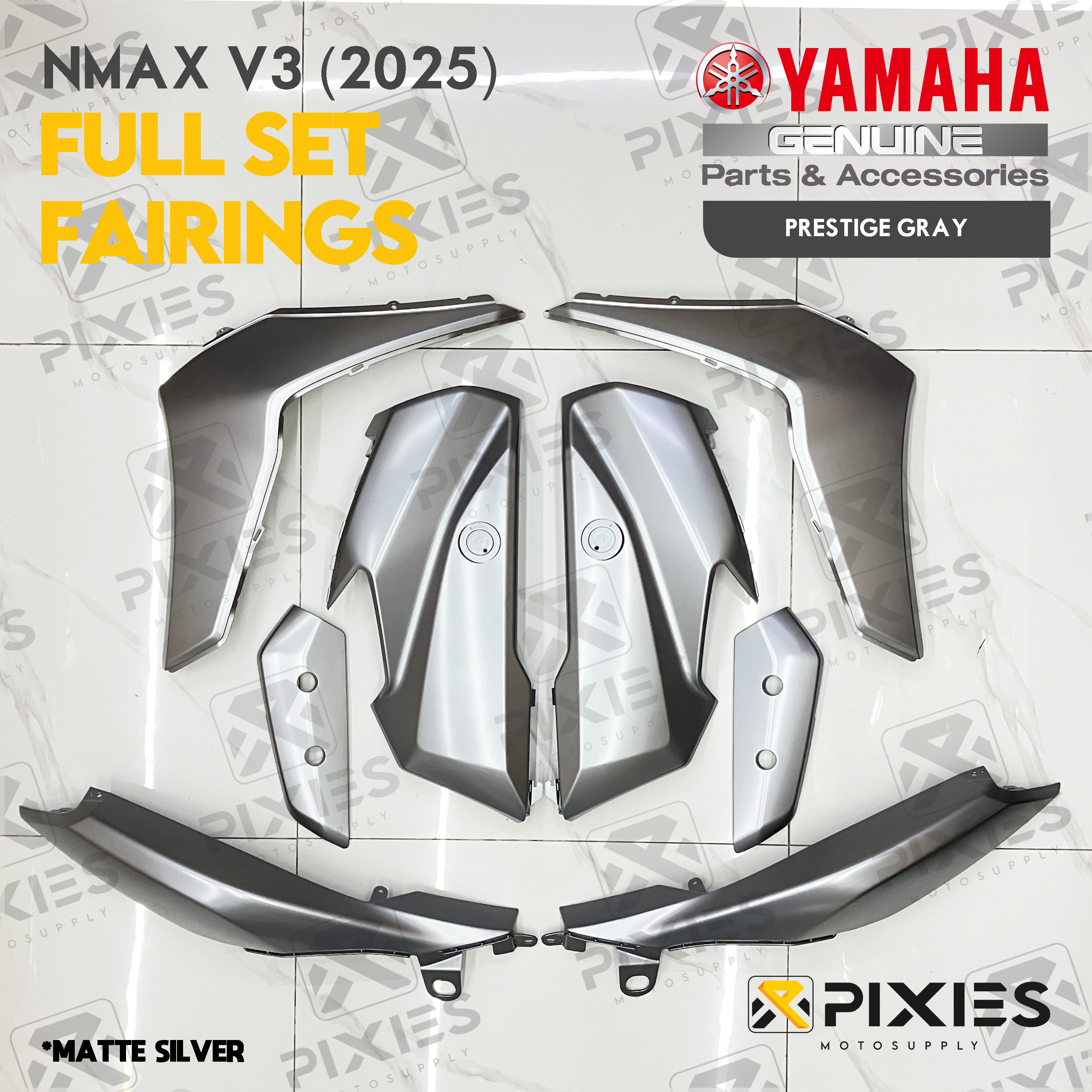 YAMAHA NMAX NEO TURBO TECHMAX NMAX 2025 FLAIRINGS KAHA FAIRINGS ...
