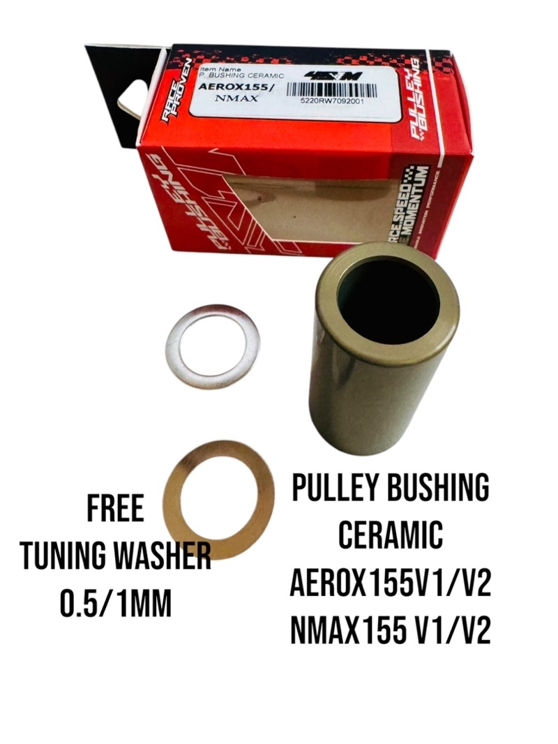 4S1M CERAMIC PULLEY BUSHING NMAX155V1/V2/AEROX155 V1/V2 W/ TUNING ...