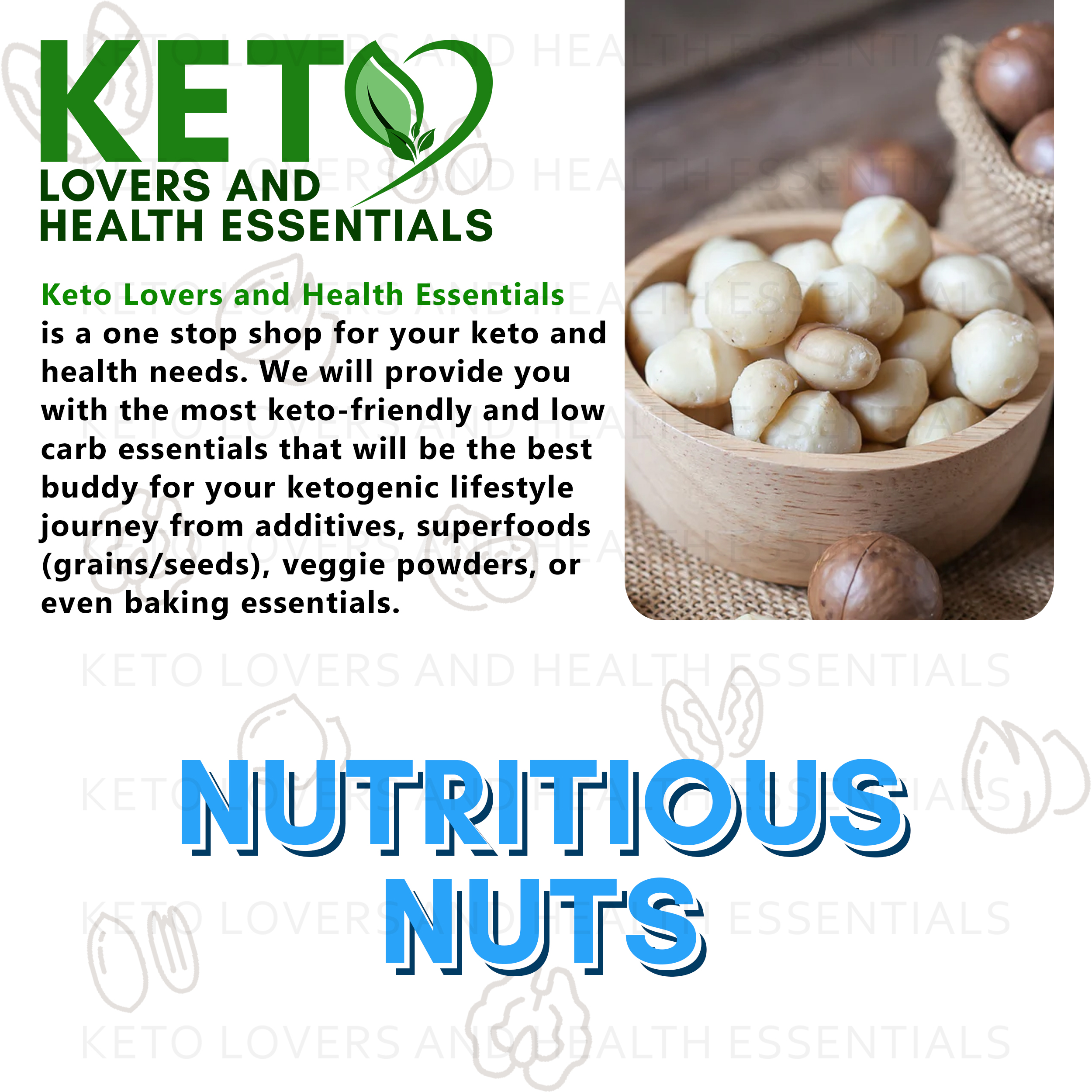 RAW MACADAMIA — Nutritious Nuts, Snacks, Low Carb, Keto, Premium Nuts ...