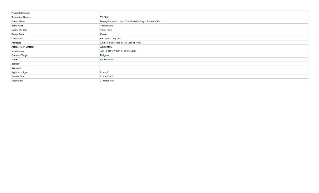 Excellence Vetracin Ultima 24g (1 SACHET) | Shopee Philippines