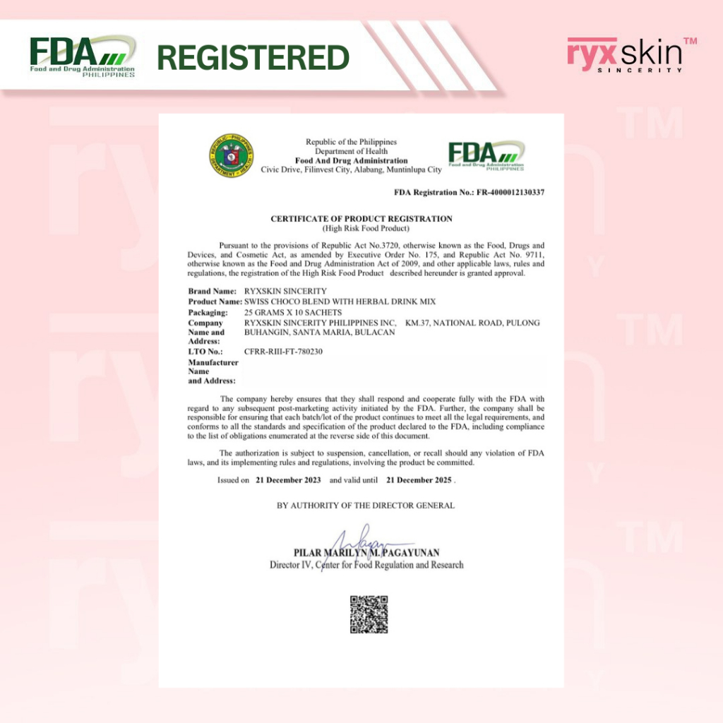 Ryx Skin Swiss Choco Blend | Protein & Fiber | Meal Replacement ...