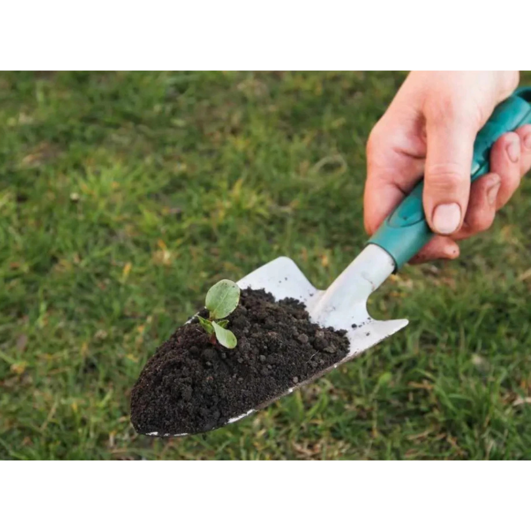 HAND TROWEL RAKE -GARDENING HOE PRONGS PLANTING SHOVEL WEEDING TOOLS ...
