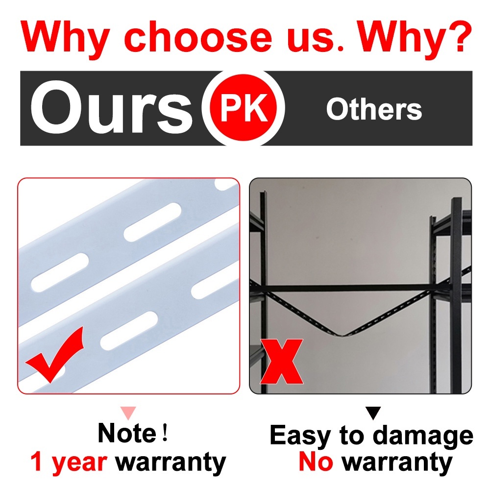 【Load 300KG】Heavy Duty Rack Shelves Rack Organizer Boltless Rack Screw ...