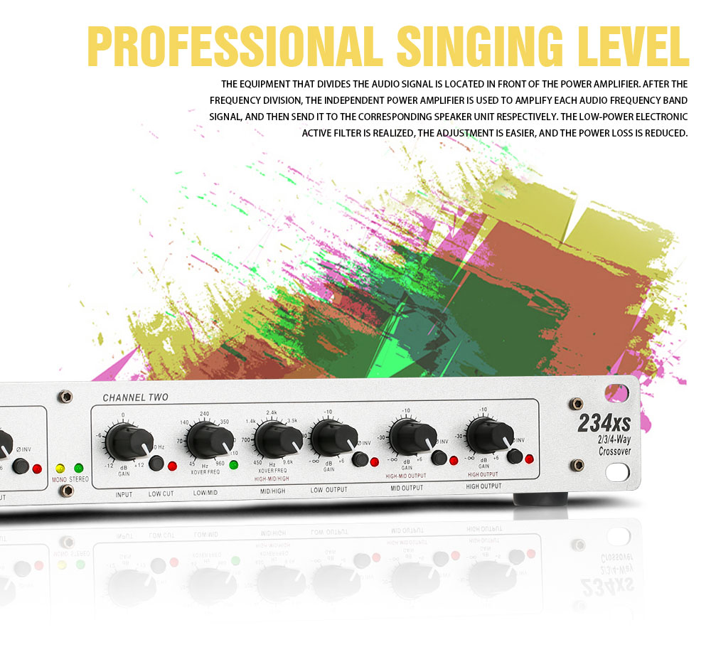 NEW BAXS 234XL/234XS Crossover speaker crossover 3 way crossover for ...