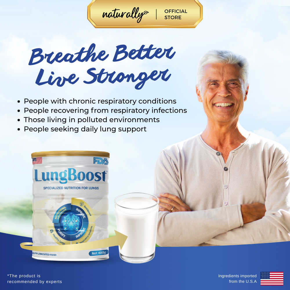 [NEW] LungBoost Milk Helps Fast Relief for Chronic Cough and Weak Lung ...