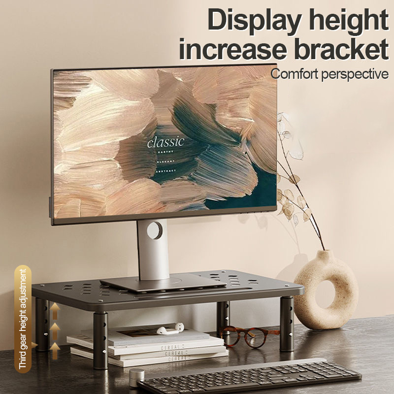 Monitor Stand Desk 3 Height Display Laptop Stand Adjustable Laptop ...