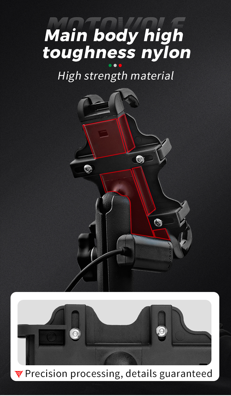 Original Motowolf phone holder version 5 original motowolf cp holder v5 ...