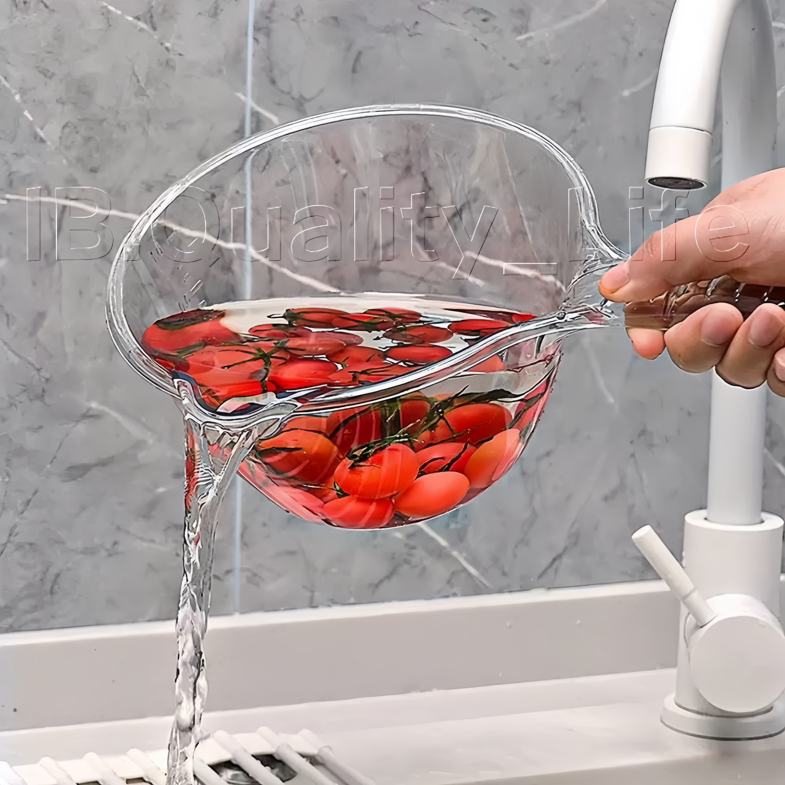 PET Transparent Tabo Big Water Dipper Aesthetic Clear Scooper Bathroom ...
