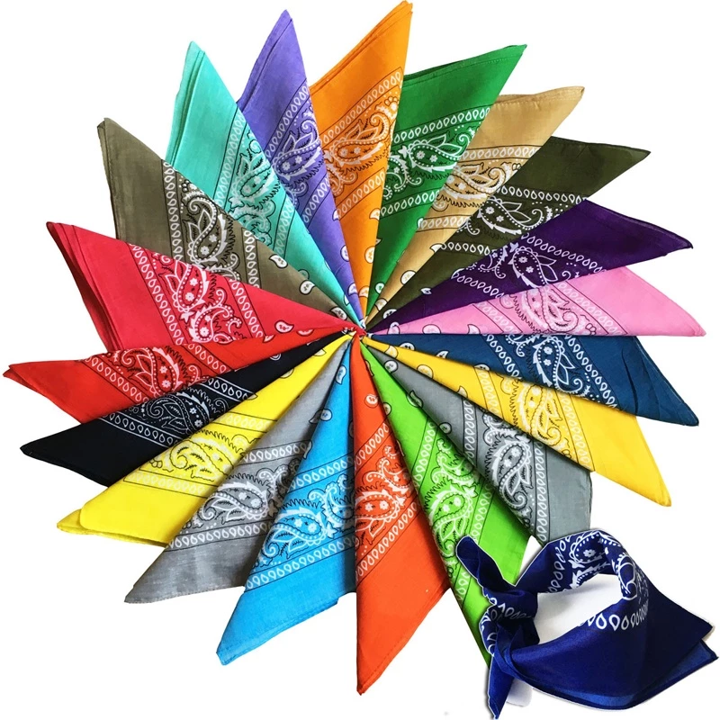 1Pc Hip Hop Neck Scarf Affordable Scarf Bandana Handkerchief Hanky ...