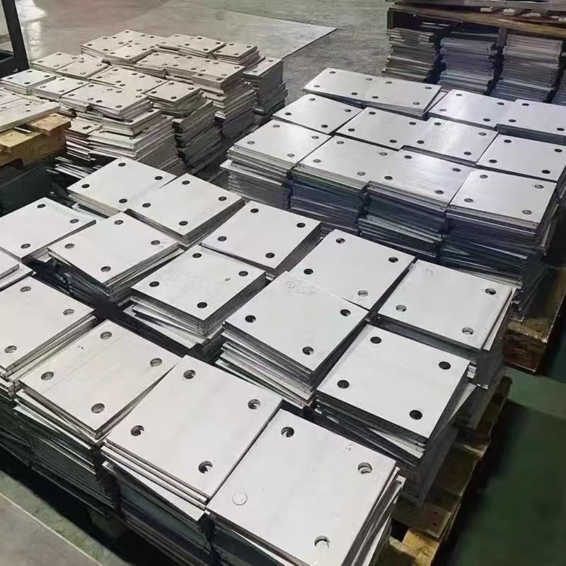 Base Plate Embedded Steel Plate for Construction 200X200X10MM Multiple ...