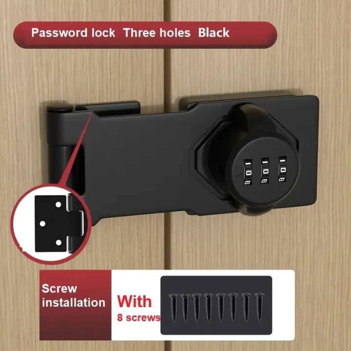 Door lock with password heavy duty inside safety door lock latch with ...