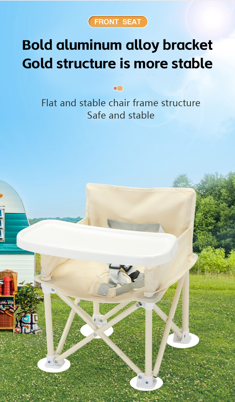 2in1 Camping Chair for Kids Baby Picnic Seat Beach Foldable Chair for ...