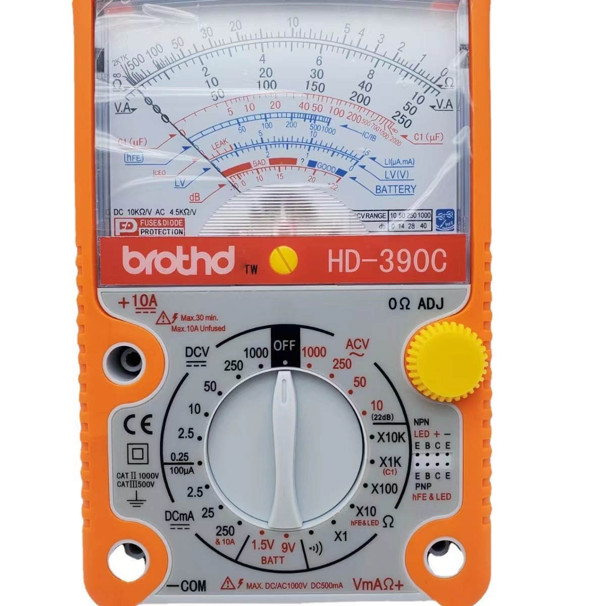 Hot sales Brother Tester HD-390C Analog Multimeter Analog tester ...
