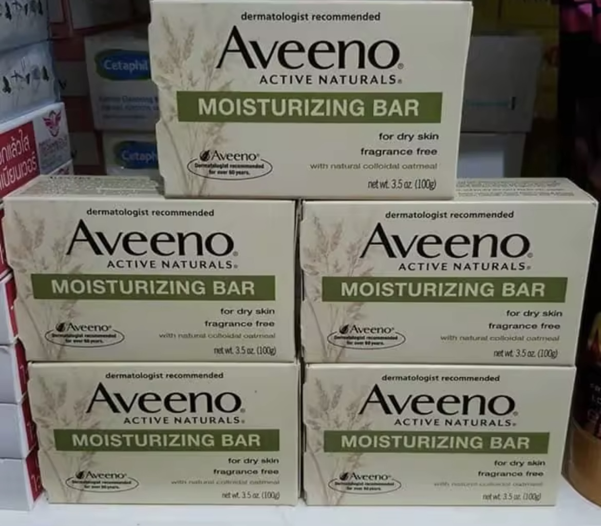 AVEENO Active Naturals Moistuirizing Bar Soap 100g | Shopee Philippines
