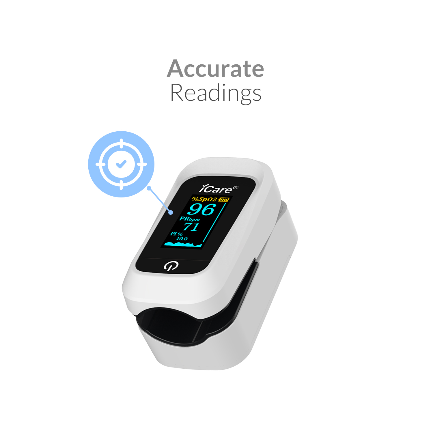 iCare Bundle Deal 17 OX001 Pulse Oximeter + CK239 Digital Bp Monitor ...