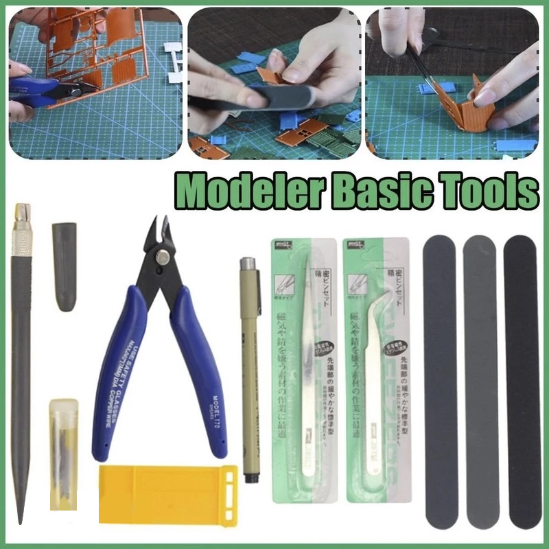 Basic Model Tools For Gundam Model DIY Craft Tool Car Hobby Building ...