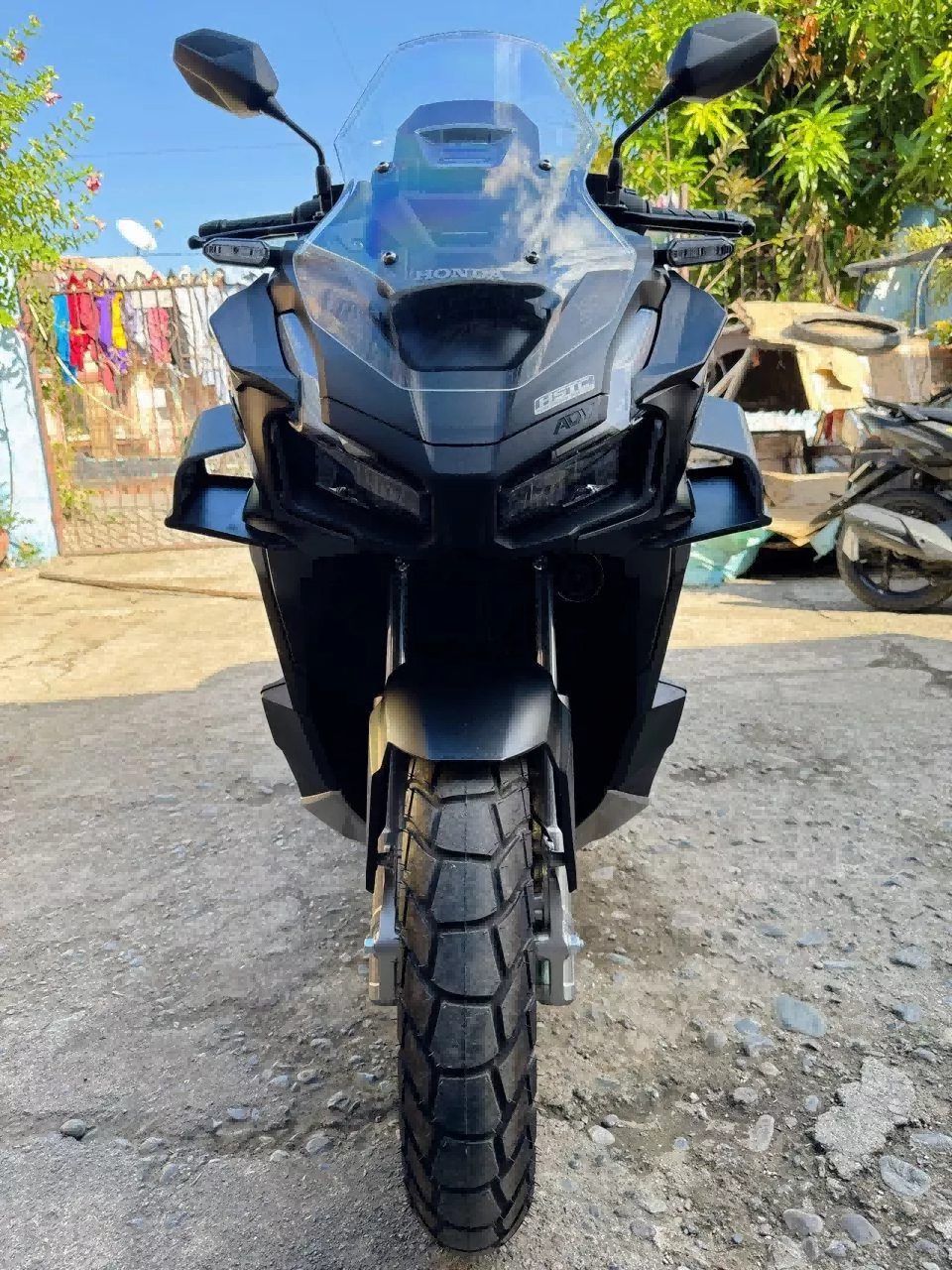 ADV 160 3 IN 1 WINGLET HEADLAMP COVER HEADLIGHT EYEBROW AND SIDE WIND ...