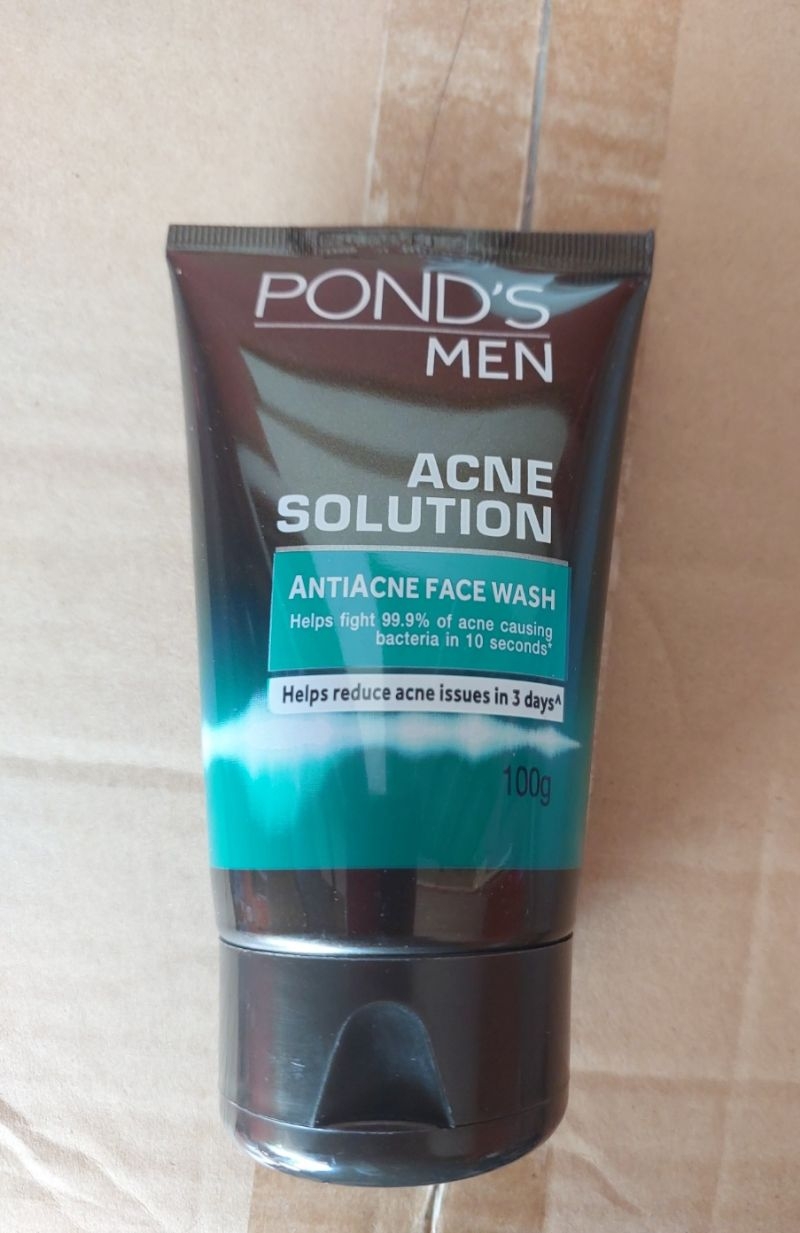 Pond's Men Acne Solution Face wash 100g(xpiryJuLy) | Shopee Philippines