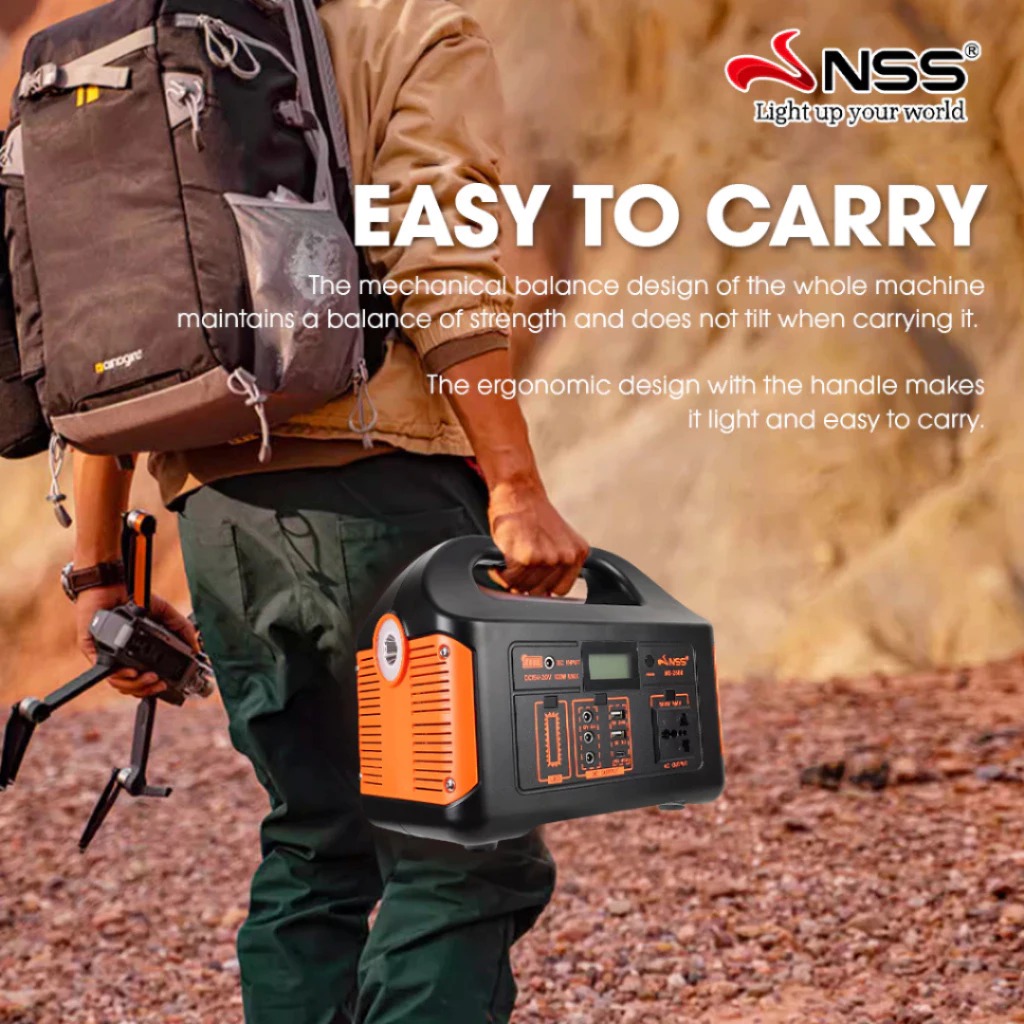 NSS 300W 80000MAH Portable Power Station with 60W Solar Panel Set for ...