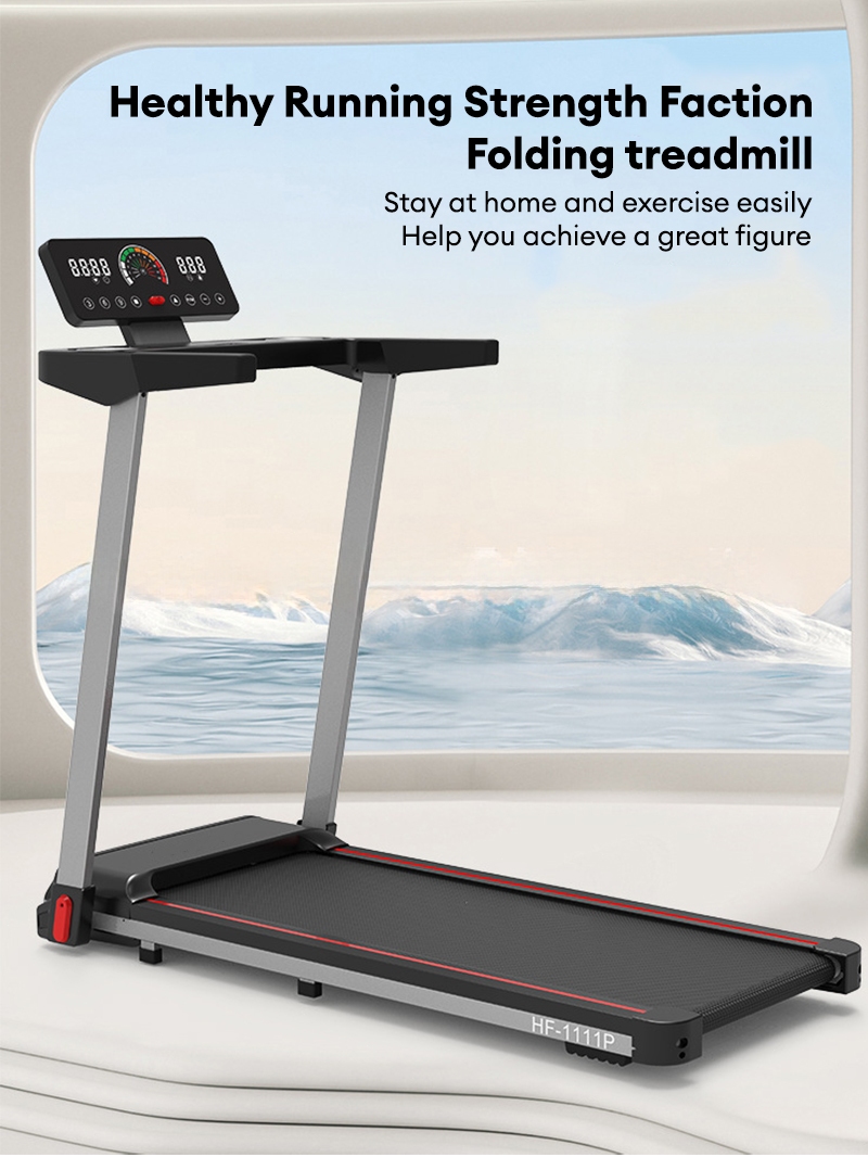 Treadmill Portable Foldable Home Use Fitness Electric Home Gym High ...