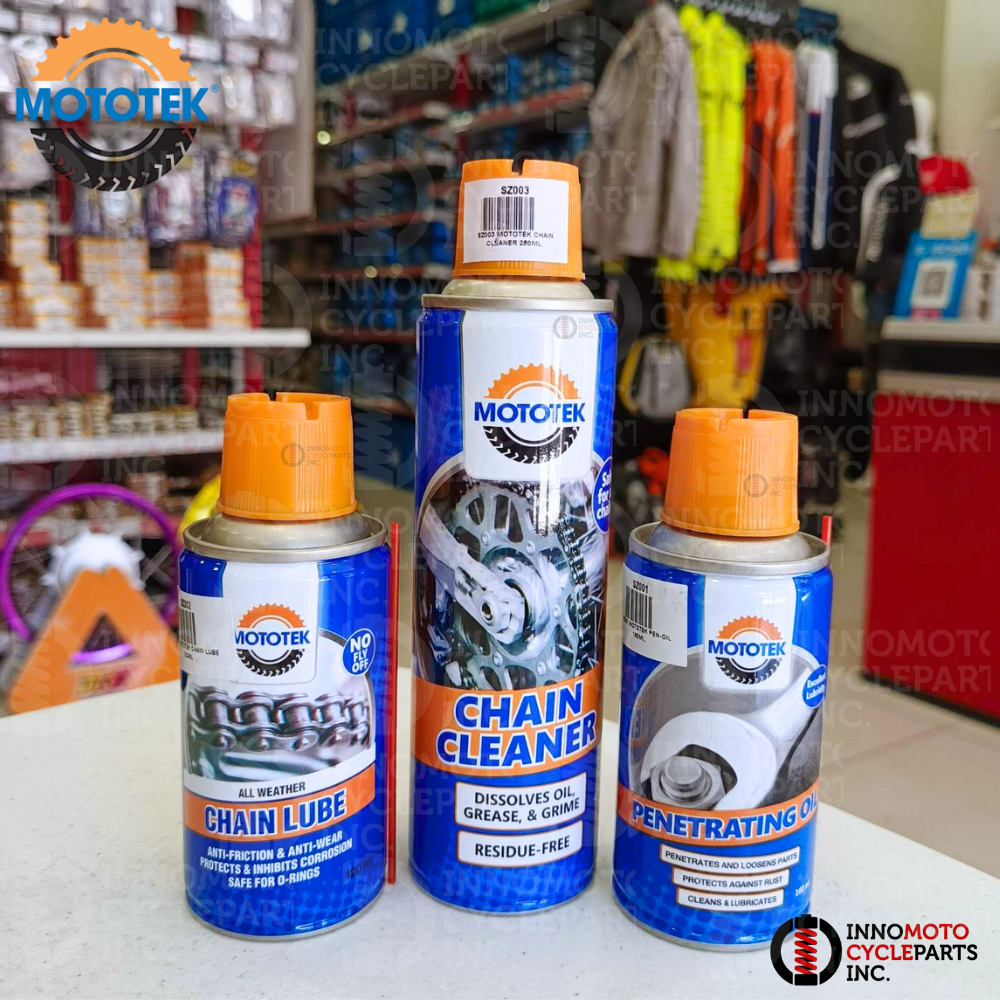 Mototek Chain Lube 120ml - Innomoto | Shopee Philippines