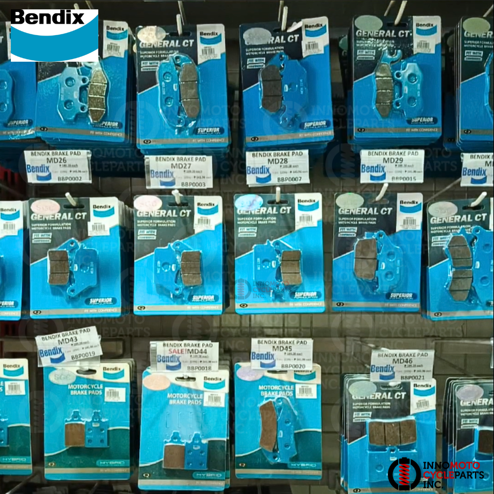 Bendix Brake Pads MD51 for Mio i 125, Aerox155, NMAX, Sniper150 ...