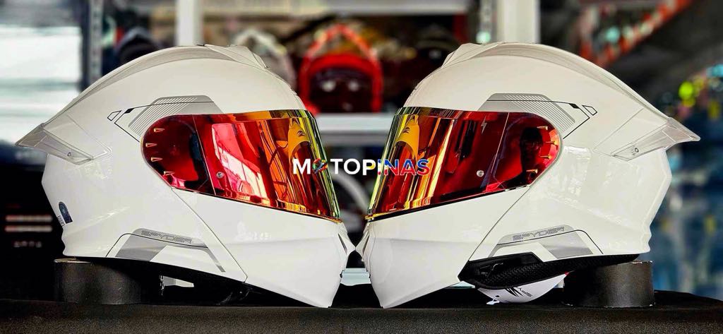 SPYDER FORCE + V2 Modular Helmet Dual Visor Helmet | Shopee Philippines