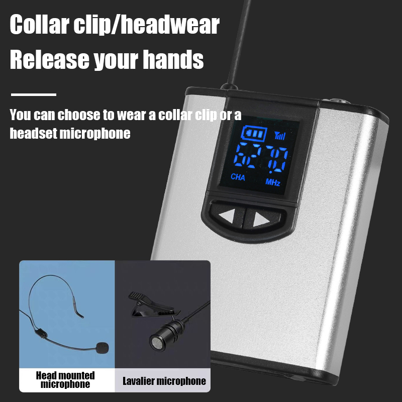 Wireless Microphone System for Cameras, Camcorders, Smartphones ...