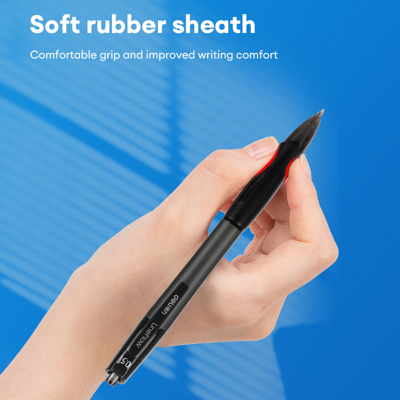 Deli 0.5mm Smooth Office Neutral Pen Spring Head Black Ink 1pc S08-B | Shopee Philippines
