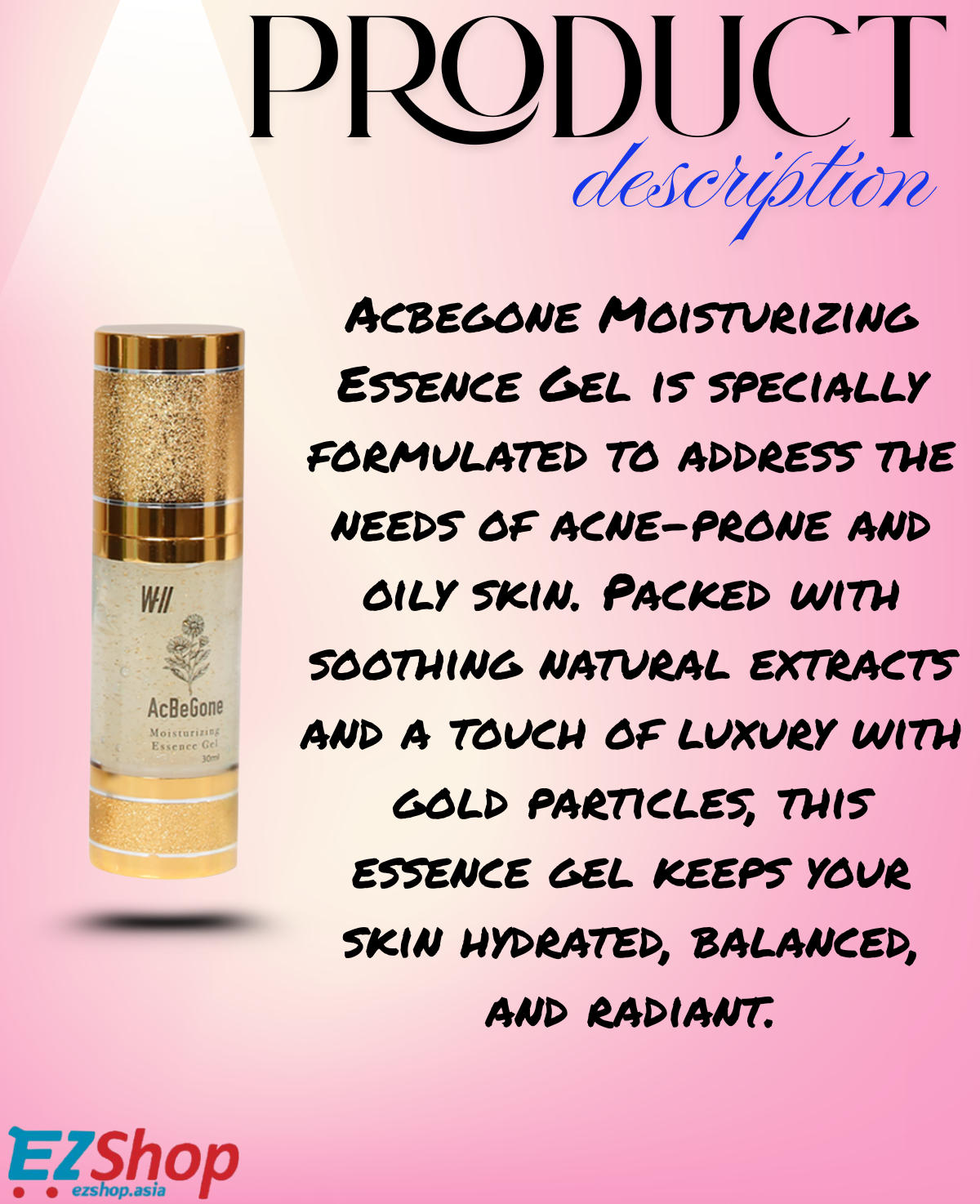 WII AcBeGone Moist Gold | Hydrating & Oil-Free Moisturizer | Shopee ...