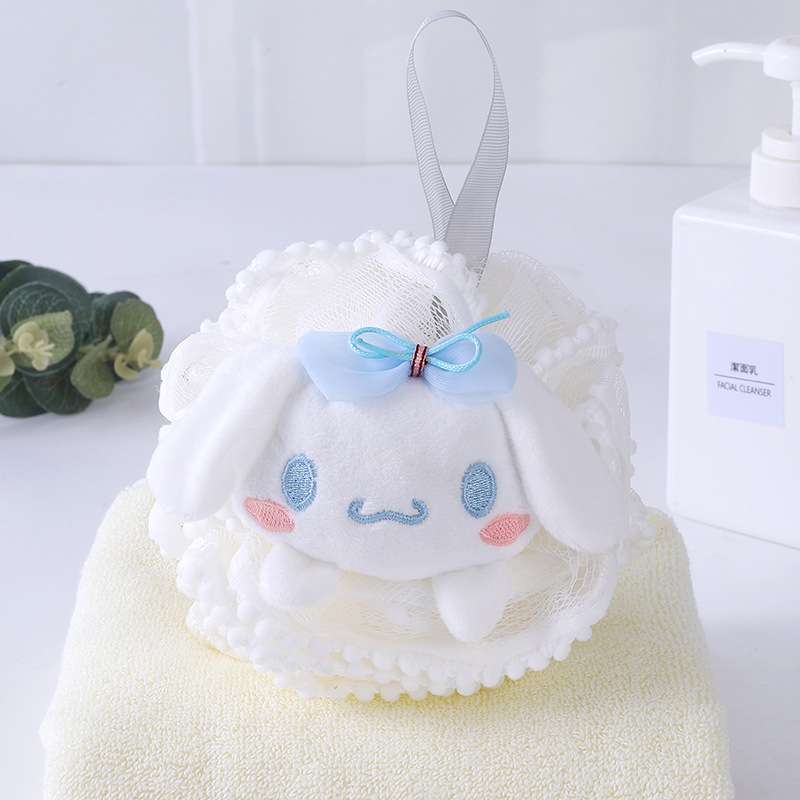 3D Sanrio bath ball polka dot lace cute girl bath bath ball large ...