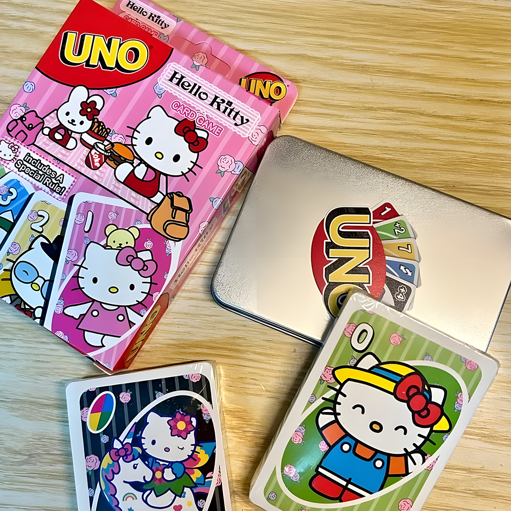 ISO Hello Kitty Card Game for Family Night Featuring TV Show Themed ...