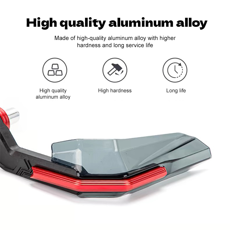 Universal Motorcycle Hand Guard Brake Lever Guard Aluminum Alloy Handle ...