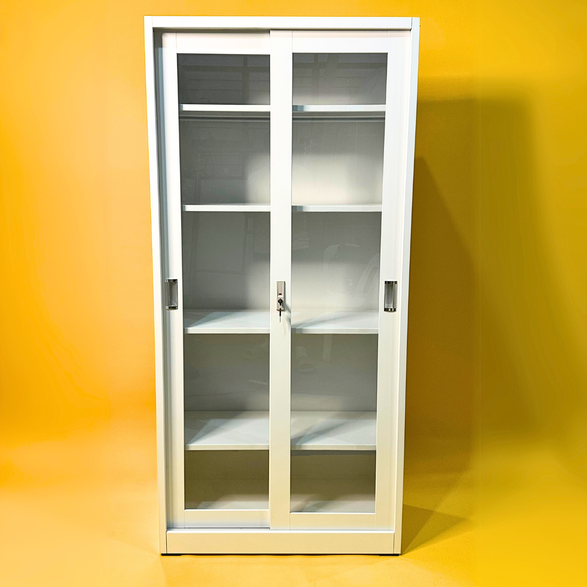 MARY | Steel Sliding Glass Cabinet for Display and Storage - Heavy Duty ...