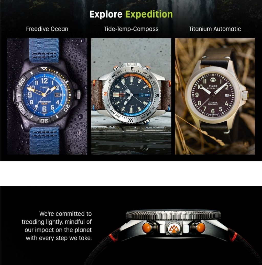 TIMEX EXPEDITION METAL FIELD Genuine Brown Leather Strap 40mm Green ...