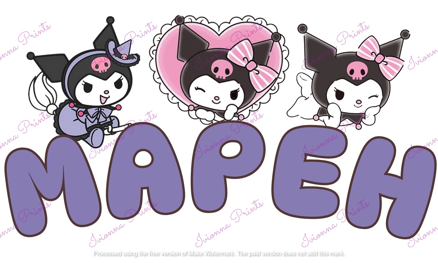 Kuromi Subject label Stickers | Shopee Philippines
