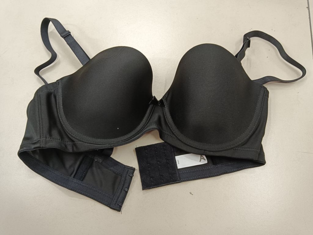 AVON REGINA NUDE and BLACK UNDERWIRE CONVERTIBLE MULTI WAY STRAPLESS ...