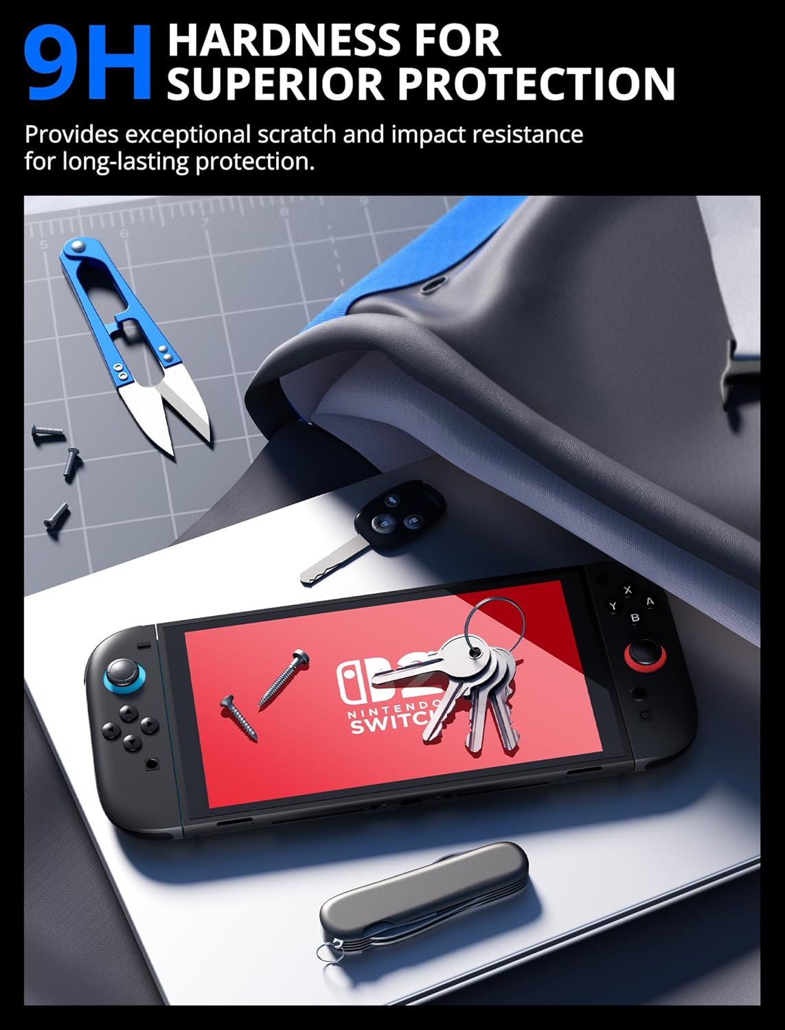 Nintendo New Switch 2 (2025) Scratch-Resistant Bubble-Free HD Clear ...