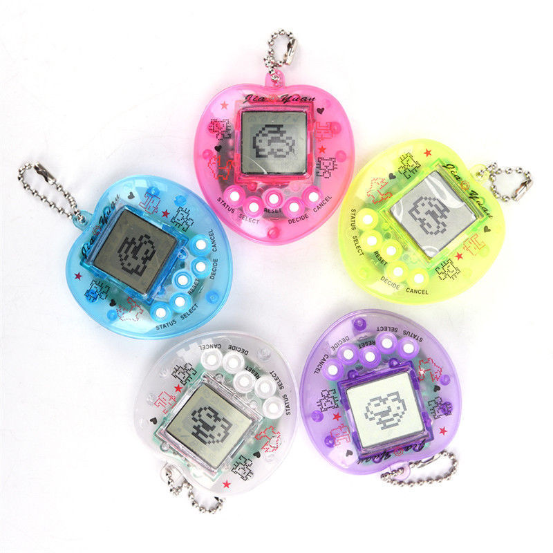 【COD】Transparent Peach Heart Electronic Pet Machine Cat and Dog ...