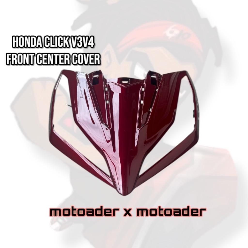Honda Click V3 V4 Front Center Cover Panel Fairings Center Cover Honda ...