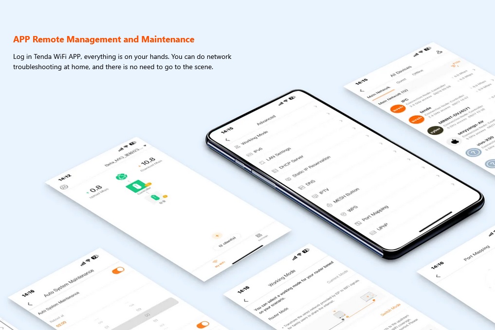 Tenda G0-5G-PoE 5 Port Gigabit Ethernet PoE Router | Shopee Philippines
