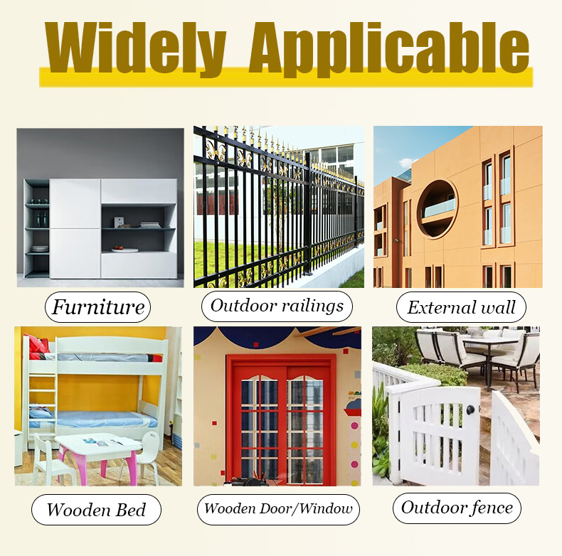 GOOTI Multi-surface Paint Anti Rust Paint Metal Wood Furniture Stone ...