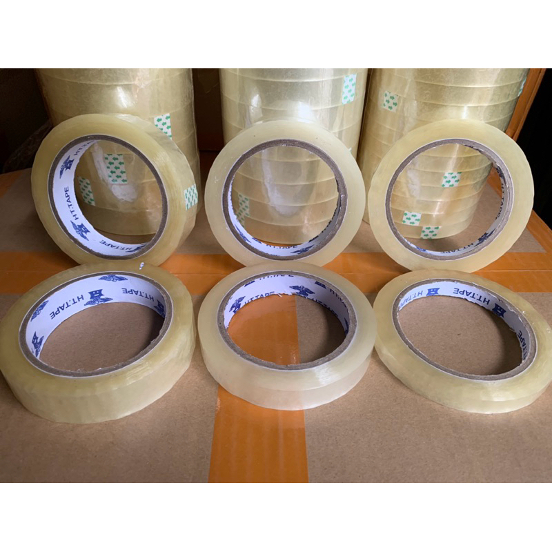 10pcs Clear Tape 1/2 , 3/4 And 1 Inch Scotch Tape Stationary Tape 30m ...