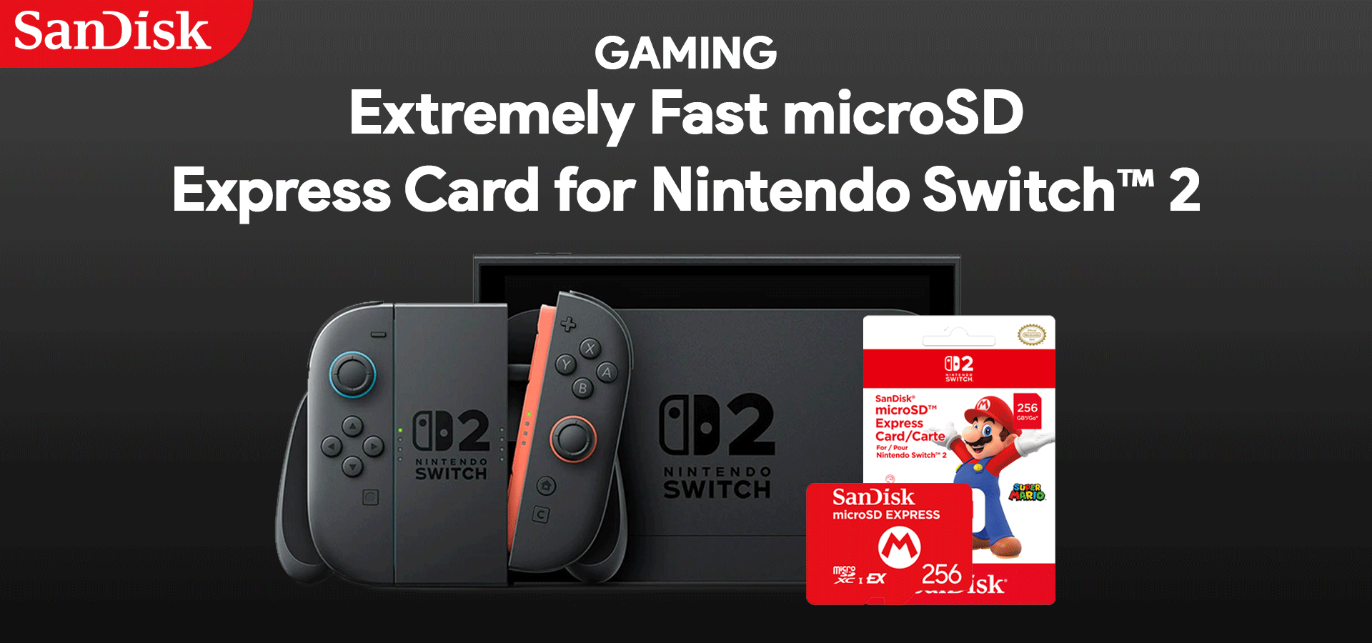 Sandisk microSD Express Card - 256GB for Nintendo Switch 2 | Shopee ...