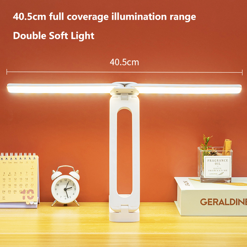 LED Rechargeable Desk Lamp Study Table Light for Bedroom Foldable ...