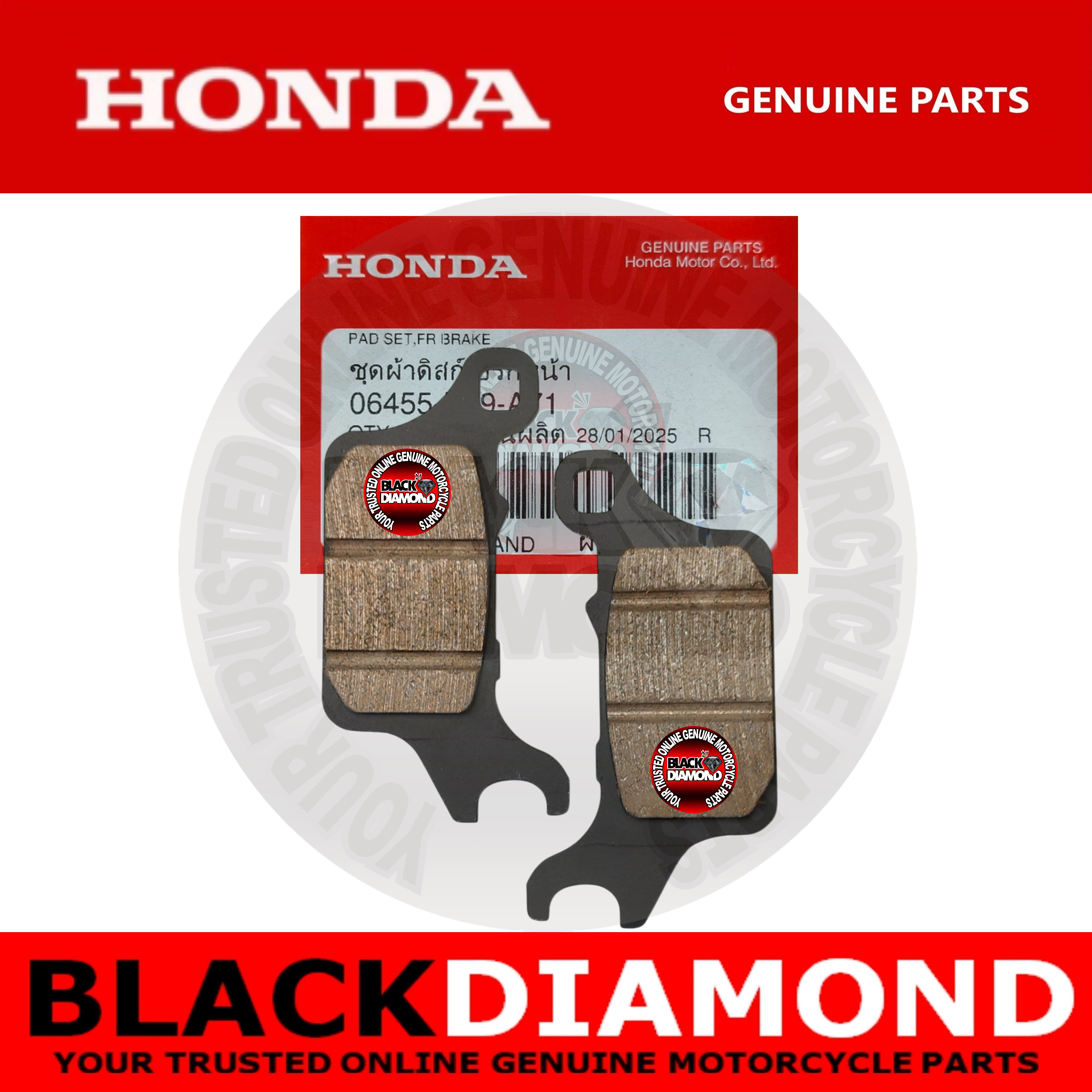 JOEY - ORIGINAL HONDA CLICK 125i/150i | PAD SET, FRONT BRAKE V2 GC ...