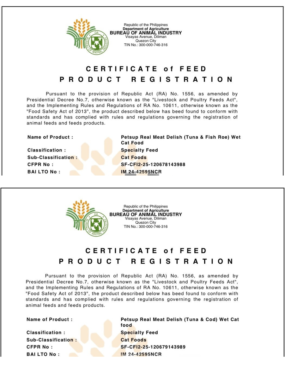 Petsup Cat Wet Food Real Meat Delish 85g - Chicken Salmon Tuna Carrot ...