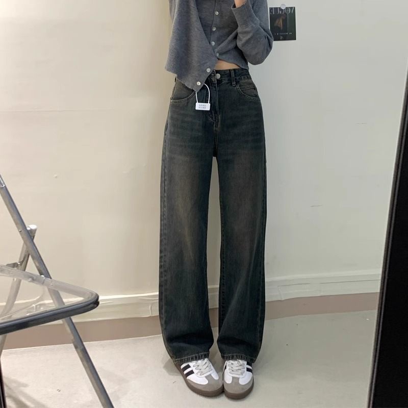NEW KOREAN CLASSIC FASHION HIGH WAISTED PANTS FOR WOMEN CASUAL OOTP ...